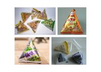 China PE NILO Cotton Candy VFFS Packaging Machine Triangle Bag 220mm for sale
