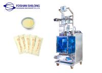China Hygiene Tomato Ketchup Sachet Automatic Liquid Packing Machine 100mm 4 Side Sealing for sale