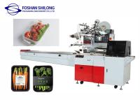 China Instant Food Vegetables Horizontal Pillow Packaging Machine For Biscuit Bread for sale