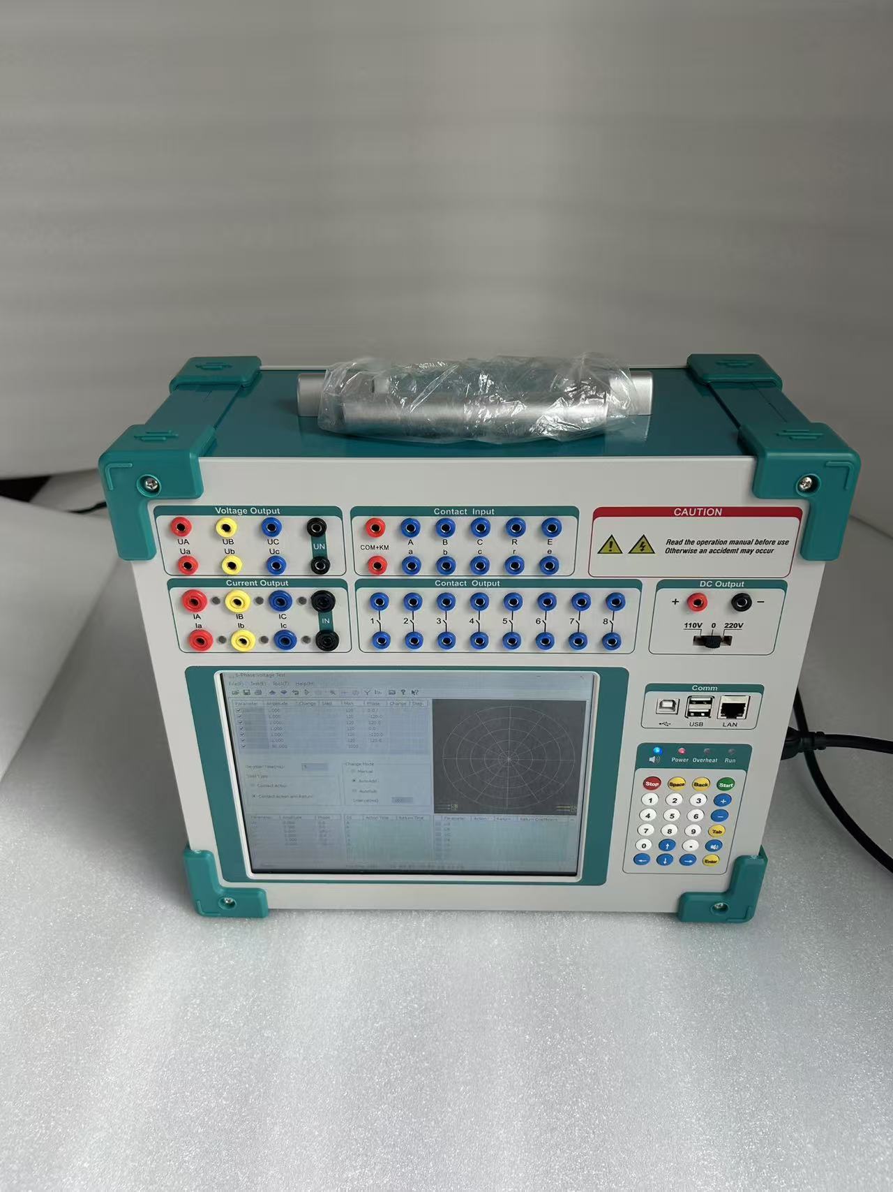 three phase relay protection tester secondary injection test set