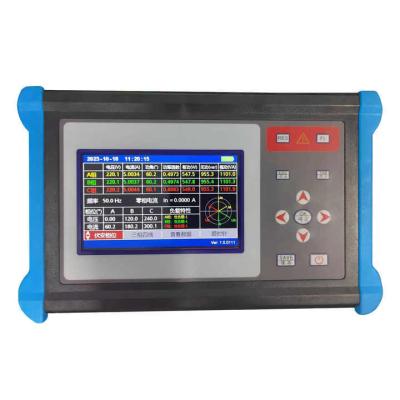 China Handheld Power Quality Tester With 3 Phase Voltage 4 Circuit Current Measurement for sale