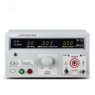 China Electrical High Voltage Hipot Tester Withstand Voltage Tester For Insulation Breakdown for sale