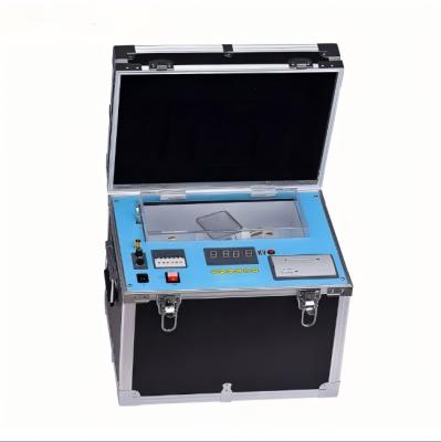 China Portable Automatic Single Cup Insulating Oil Breakdown Voltage BDV Dielectric Strength Tester for sale