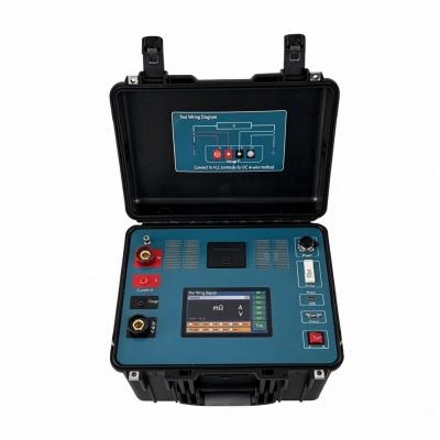 China High Current Loop Resistance Tester, Micro Ohmmeter for HV Circuit Breaker Contact Resistance Test, Switch Contact Resistance Meter for sale
