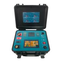 China 400A Portable Loop Resistance Tester, Battery Operated Contact Resistance Micro Ohmmeter for sale