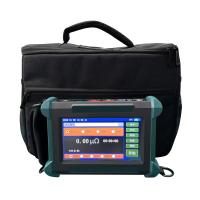 China MY-5201AS 50A-200A Handheld Contact Resistance Tester, Portable High Current Micro Ohm Meter with Touch Screen, Data Storage & Printing for Circuit Breaker & Busbar Test for sale