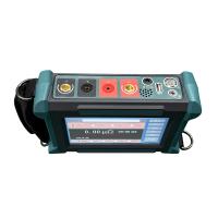 China MY-5201AS 50A-200A Handheld Contact Resistance Tester, Portable High Current Micro Ohm Meter with Touch Screen, Data Storage & Printing for Circuit Breaker & Busbar Test for sale