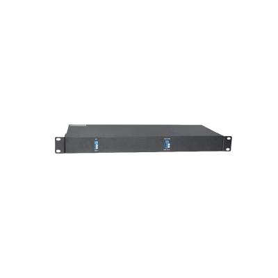 China 4-Channel CWDM MUX DEMUX 1RU Rack Mount with 1270-1610nm Wavelength and 20nm Channel Spacing for sale