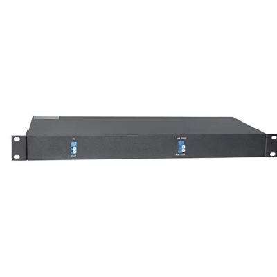 China 1RU Rack Mount Simplex BIDI CWDM Mux Demux 2-Channel 1270-1610nm for Optical Networking for sale