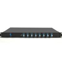 China 1RU Rack Mount CWDM OADM Simplex BIDI 16CH Transmission Mux Demux with 1270-1610nm Wavelength and 20nm Channel Spacing for sale