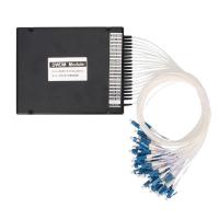 China 2-16 Channel DWDM MUX DEMUX Module with 100GHz Spacing, -40°C to 85°C Operating Temperature for Fiber Networks for sale