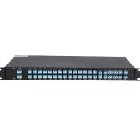 China 1U 19-inch Rack Dual Fiber 40CH C21-C60 DWDM MUX DEMUX with 1310nm and Monitor Port LC/UPC for sale