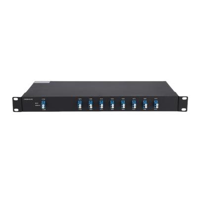 China 1RU Rack Mount 8CH Duplex Dual Fiber 1470nm to 1610nm CWDM Mux Demux Optical Networking Solution for Flexible Data Transmission for sale