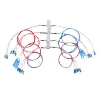 China HJY 1x2 Mechanical Fiber Optic Ethernet Switch - 27.0×12.0×8.2mm Compact Design with ≤1.0dB Insertion Loss and ≤8ms Switching Speed for sale