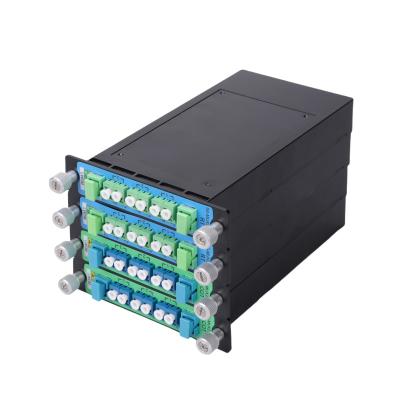 China 12-Channel O-Band LWDM MUX DEMUX with 800GHz Spacing and -40℃ to 85℃ Operating Temperature for Optical Networks for sale