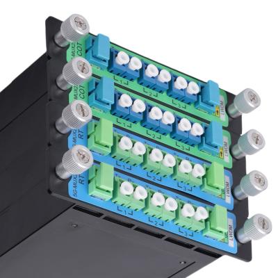 China 12 Channel O Band LWDM Multiplexer with 800GHz Spacing and 1269-1318nm Wavelength Range for 5G Fronthaul Networks for sale