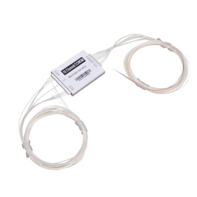 China 18CH Compact CWDM CCWDM Multiplexer 55×45×6mm with ≤2.0dB Insertion Loss for Optical Network Bandwidth Expansion for sale