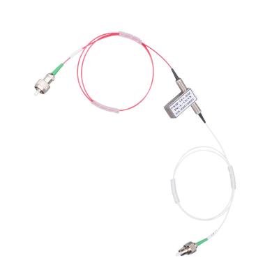 China High Isolation 1x1 Mechanical Optical Switch with 27.0×12.0×8.2mm Dimensions and ≤1.0dB Insertion Loss for sale