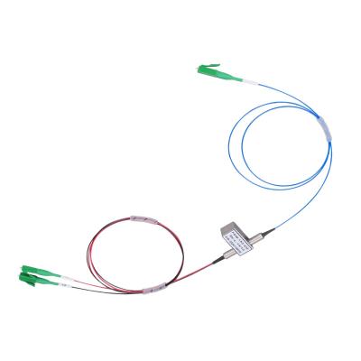 China 1x2 Mechanical Optical Switch 27.0×12.0×8.2mm for 1260-1650nm Wavelength with ≤8ms Switching for sale
