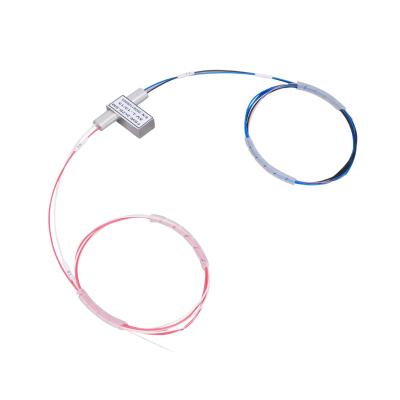 China 2x2 Bypass Mechanical Optical Switch with ≤8ms Switching Speed and ≤1.0dB Insertion Loss for 1260-1620nm Wavelength for sale