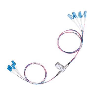 China Dual 2x2 Bypass Mechanical Optical Switch 1260-1620nm SM 850nm MM with 3V/5V Operation and ≤8ms Switch Time for sale