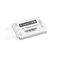 China 18 Channel Compact CWDM Multiplexer with 55×45×6mm Package and ≤2.0dB Insertion Loss for Optical Networks for sale