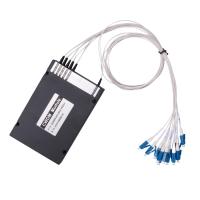 China 4-Channel CCWDM Multiplexer Module 1610nm with ≤0.8dB Insertion Loss in Compact 44×25×6mm Package for Fiber Optic Networks for sale