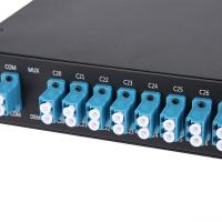 China 40-Channel DWDM AAWG Module for 5G Fronthaul Networks with 100GHz Spacing and Real-Time Monitoring C21-C60 for sale