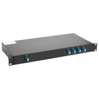 China Compact 8 Channels CWDM Mux Demux 1RU Rack Mount Simplex BIDI Transmission Transforming for sale