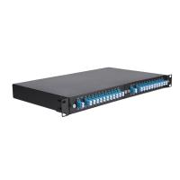 China Custom Wavelengths DWDM OADM 1U 2-Slot LGX Chassis 8CH MUX DEMUX with <2.4dB Loss and -20°C to 70°C Range for sale