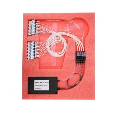 China 100GHz AAWG DWDM Module 40CH 48CH 300mW Power Handling for ROADM Systems Telcordia Certified for sale
