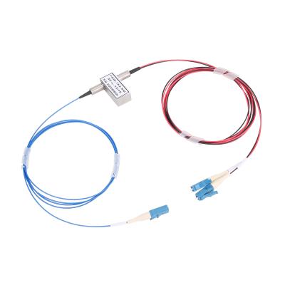 China 1x2 Mechanical Optical Switch with ≤8ms Response Time and 27.0×12.0×8.2mm Compact Design for Fiber Optic Systems for sale