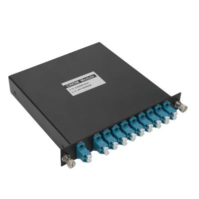 China Industrial 8 Channel CWDM Mux Demux LGX Box 1270-1610nm 20nm Spacing for Data Centers for sale