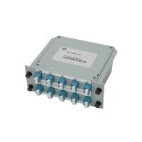 China 18 Channel CWDM MUX DEMUX LGX Plastic Box with 1270-1610nm Wavelength Range and 20nm Channel Spacing for Fiber Optic Networks for sale