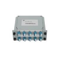 China 18 Channel CWDM OADM MUX DEMUX LGX Module 1270-1610nm with Simplex BIDI and ≤5.4dB Loss for sale