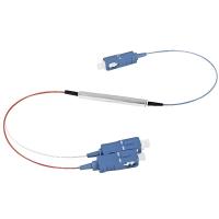 China 3 Port Polarization Insensitive Optical Circulator for 1310nm/1550nm Bands with 0.6dB Insertion Loss and 50dB Isolation for sale