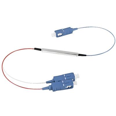 China 3 Port Polarization Insensitive Optical Circulator for 1310nm/1550nm Bands with 0.6dB Insertion Loss and 50dB Isolation for sale