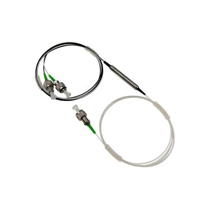 China 3 Port Optical Circulator 1310nm/1550nm Dual Band with 0.6dB Insertion Loss and 50dB Isolation for DWDM Systems for sale