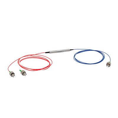China Ultra Low Insertion Loss Tri Port Optical Circulator 1310/1550nm with 0.6dB Loss and 50dB Isolation for sale
