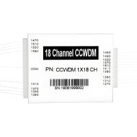 China 18CH Compact Coarse Wavelength Division Multiplexer CCWDM Mux with Advanced Free Space Optics Technology for sale
