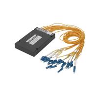 China 16 Channels CWDM Mux Demux with Monitor and Expansion Port 4.5dB Typical IL LC/UPC Single Fiber ABS Box for Network Solutions for sale