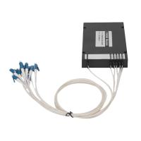 China SC/UPC Connector Type CWDM MUX DEMUX ABS Box for Metro Access and Data Centers Dual Fiber 4 Channels Mux Demux 1550 to 1610nm for sale