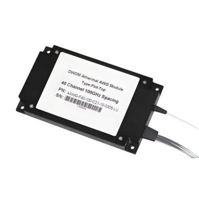 China Telecommunications and Networking AWG Module DWDM Multiplexer 100GHz Channel Spacing Low Loss High Isolation for sale