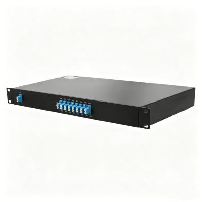 China Mux Demux CWDM 16 Channel Simplex LC/UPC, 1270-1570nm, 1RU for sale