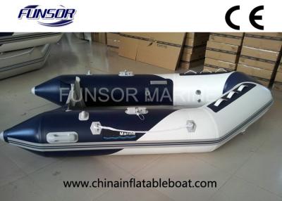 China River / Sea Comfortable PVC Hull Foldable Inflatable Boat For 4 Passengers for sale