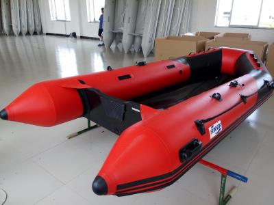 China Neoprene / Hypalon 6 Man Inflatable Boat Small Inflatable Kayak With Plywood Floor for sale