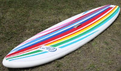 China Beautiful Surfing 3m Inflatable Standup Paddleboard EVA Non-Slip Mat light weight for sale