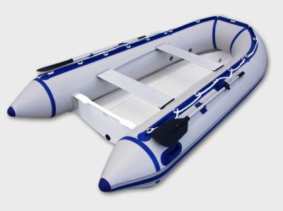 China Rigid 3 Person Inflatable RIB Boats Inflatable River Boats With 3 Chamber for sale