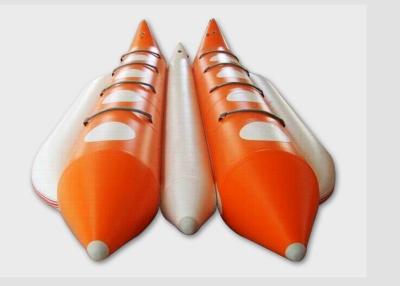 China Large Water Rescue 8 Person Flying Inflatable Banana Boat For Adults / Kids for sale
