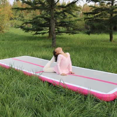 China Durable Air Track Gymnastics Mat , Inflatable Air Track Gym Mat 10cm Thickness for sale